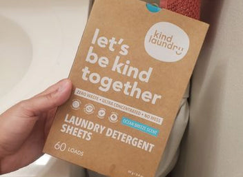 Make Kinder Choices With Every Wash | Kind Laundry Detergent Sheet