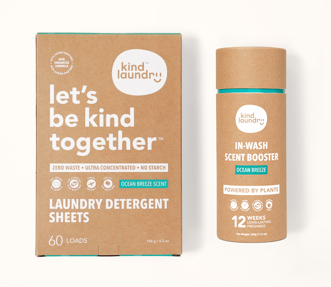 Wash N' Boost - Ocean Breeze | Kind Laundry