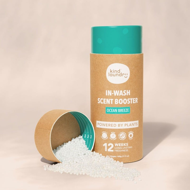 Travel Size In-Wash Scent Boosters - Ocean Breeze | Kind Laundry